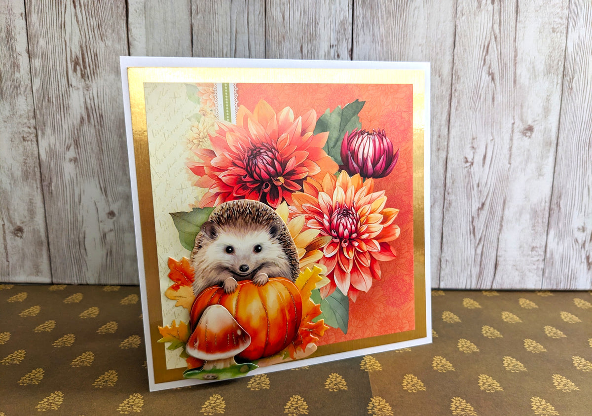 Easy 3D Die-Cut Topper - Hedgehogs – European Papercrafts