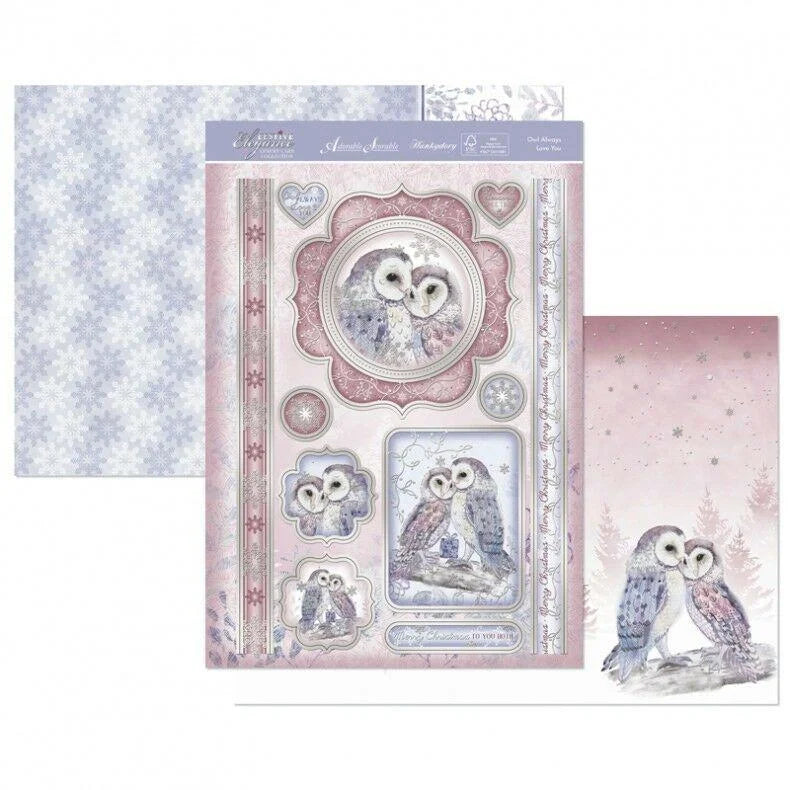 Hunkydory Festive Elegance Luxury Card Collection - Owl Always Love Yo ...