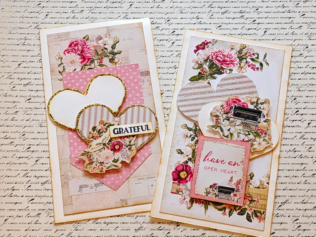 Romantic Greeting Cards Value Pack (6) – European Papercrafts
