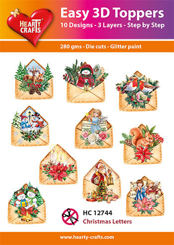 Easy 3D Card Toppers - Christmas Letters – European Papercrafts