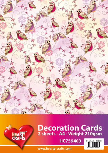 3D Decoration Card Kit 9- by Hearty Crafts – European Papercrafts