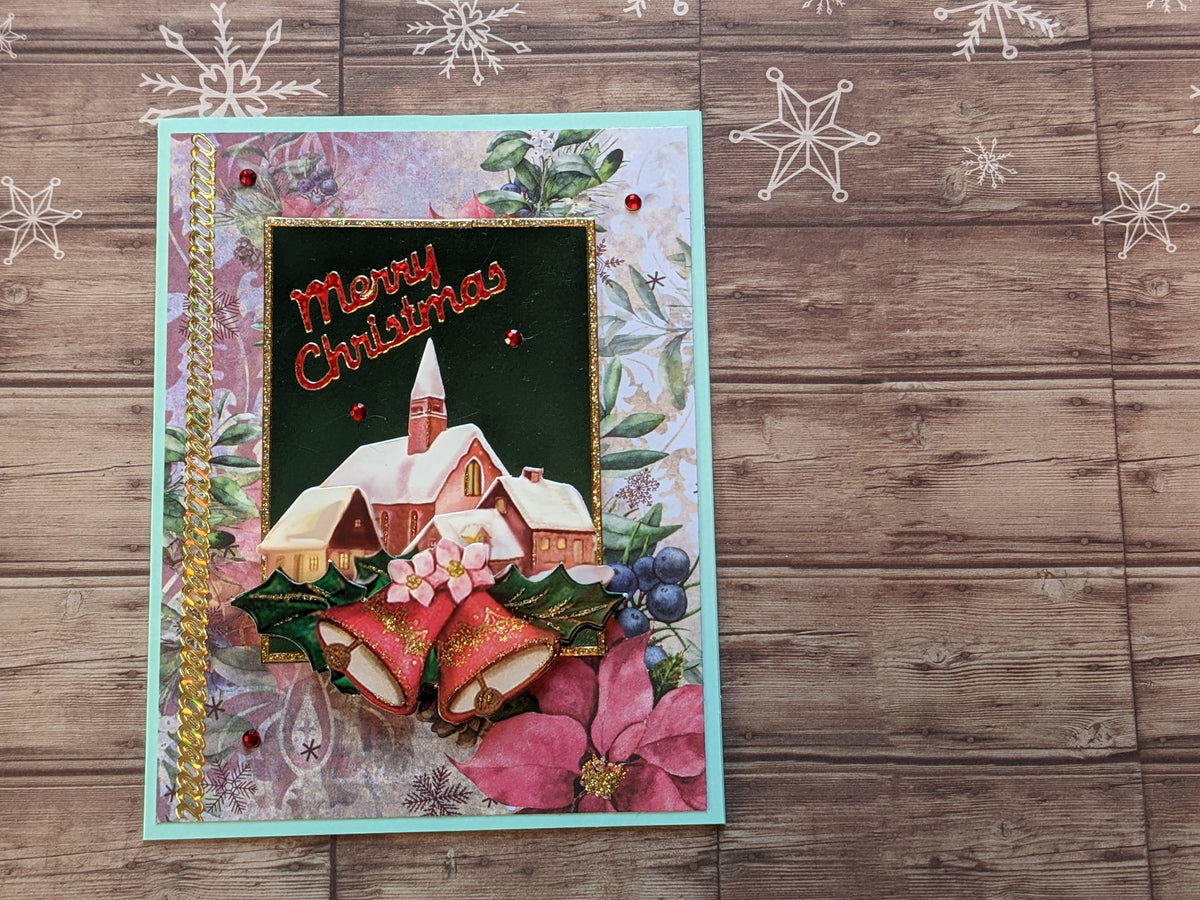 Easy 3D Card Toppers - Floral Winter Village – European Papercrafts